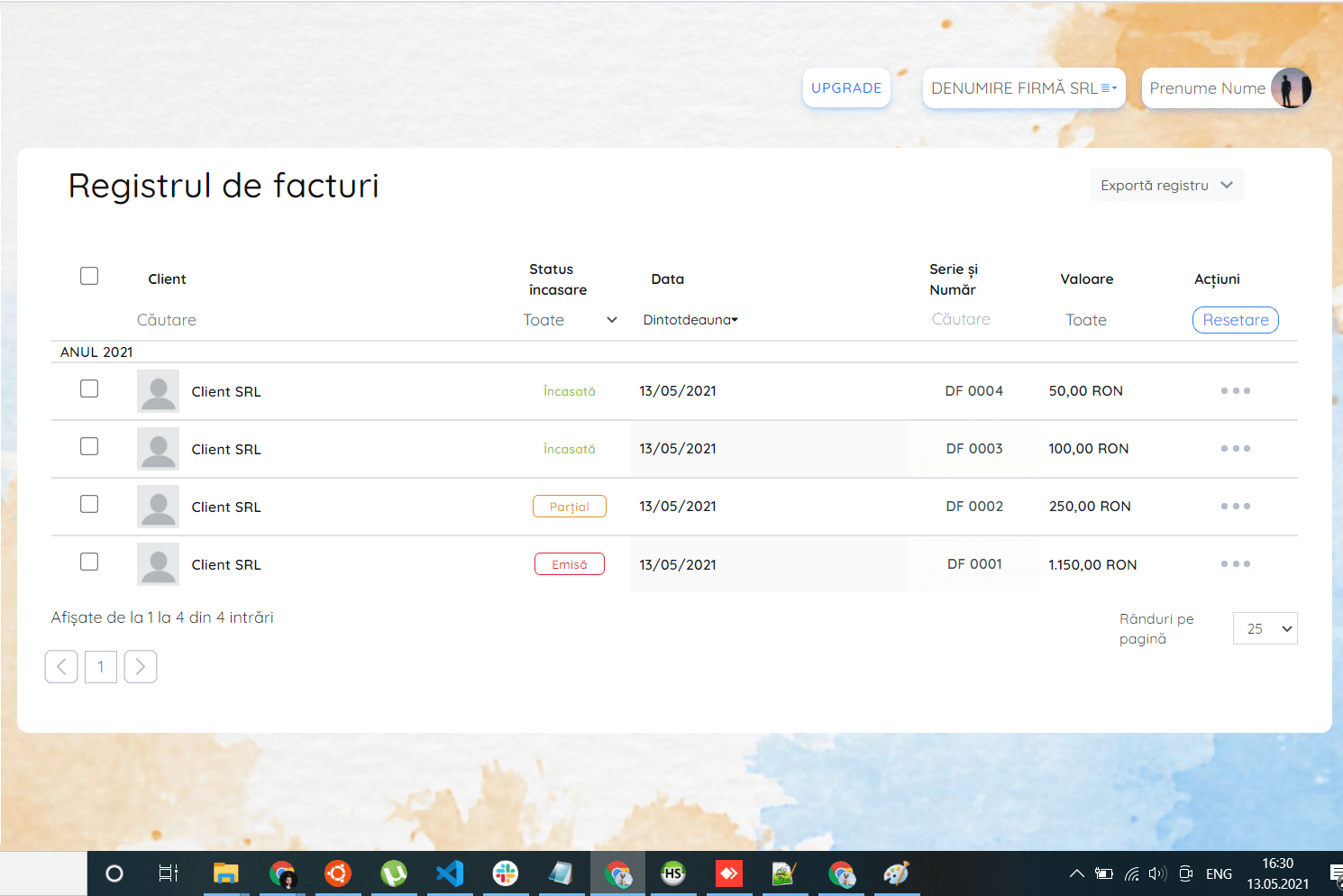 Program de facturare - Gratuit pentru business-uri mici | NovaConta.ro